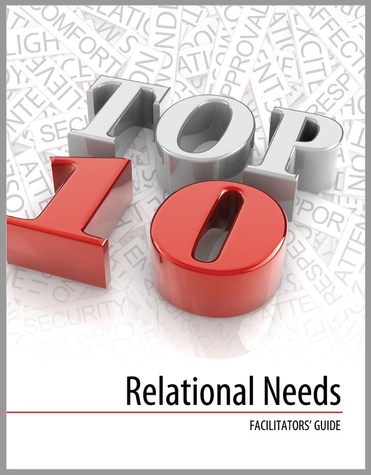 Top Ten Relational Needs Facilitator's Guide – Relationship Press ...